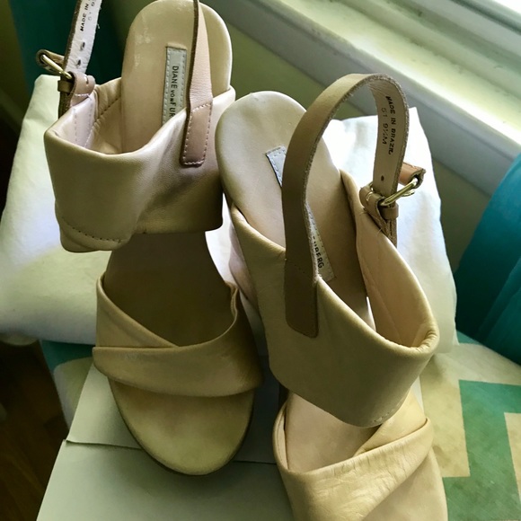 Diane Von Furstenberg | Shoes | Diane Von Furstenberg Opal Wood Wedge ...